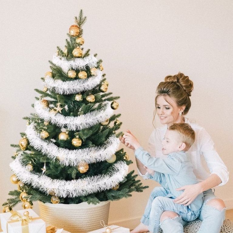 ¿Cómo hacer un árbol de Navidad con escarcha? Tutorial PASO a PASO - Serzen