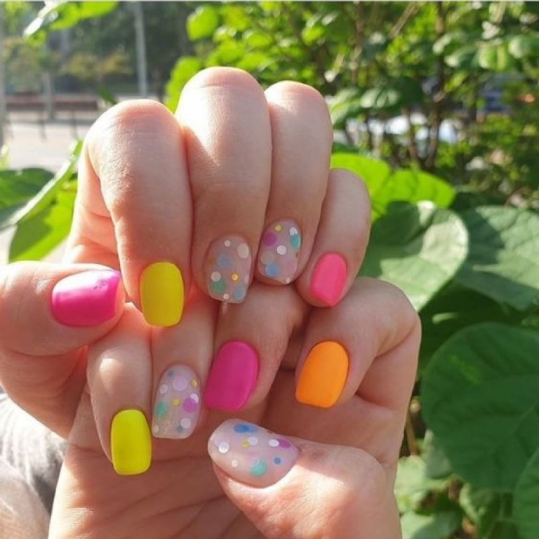 Uñas Gelish Cortas 6 Diseños De Manicura Con Colores Que Cautivan Serzen