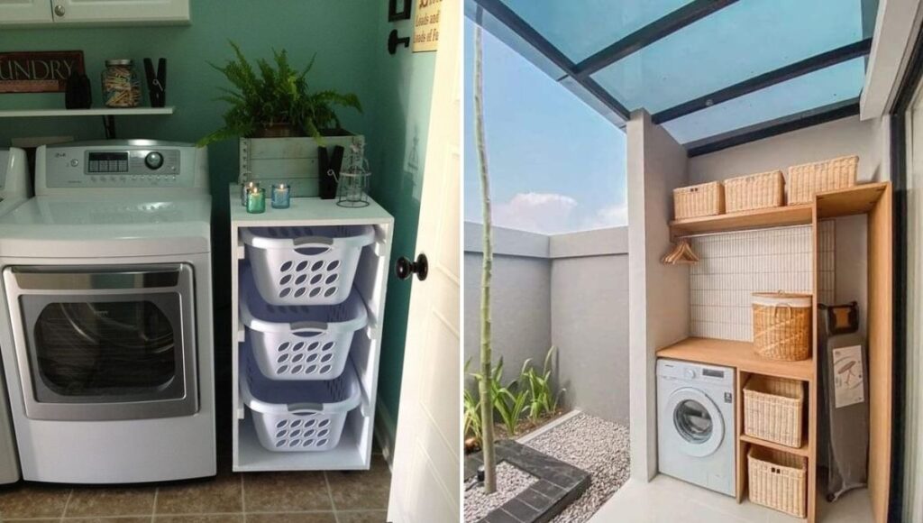 Decoración: 5 ideas para organizar un patio de servicio pequeño - Serzen